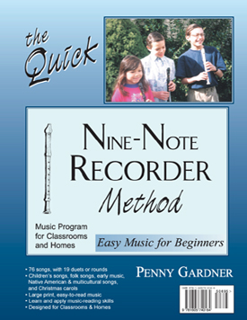 recorder music book for beginners