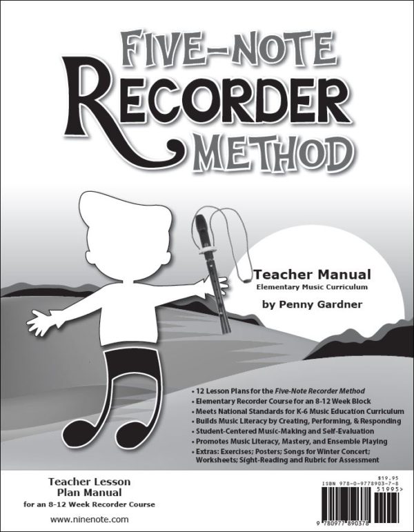 The first 4 parts of the Nine-Note Recorder Method for schools with ...