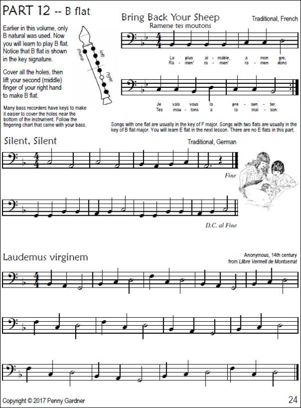 Learn to play bass recorder. | Nine-Note Recorder